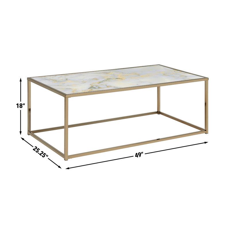 Mercer41 Tatym Salvador Rectangle Cocktail Table | Wayfair